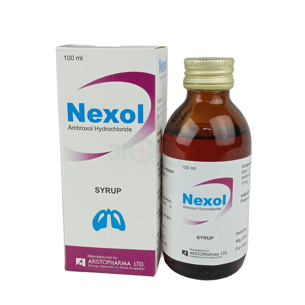 Nexol 15mg/5ml Syrup - Arogga Online Pharmacy