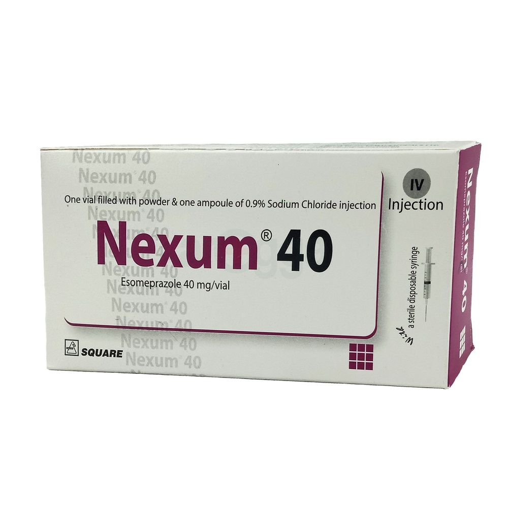 Nexum IV 40mg/vial Injection - Arogga Online Pharmacy
