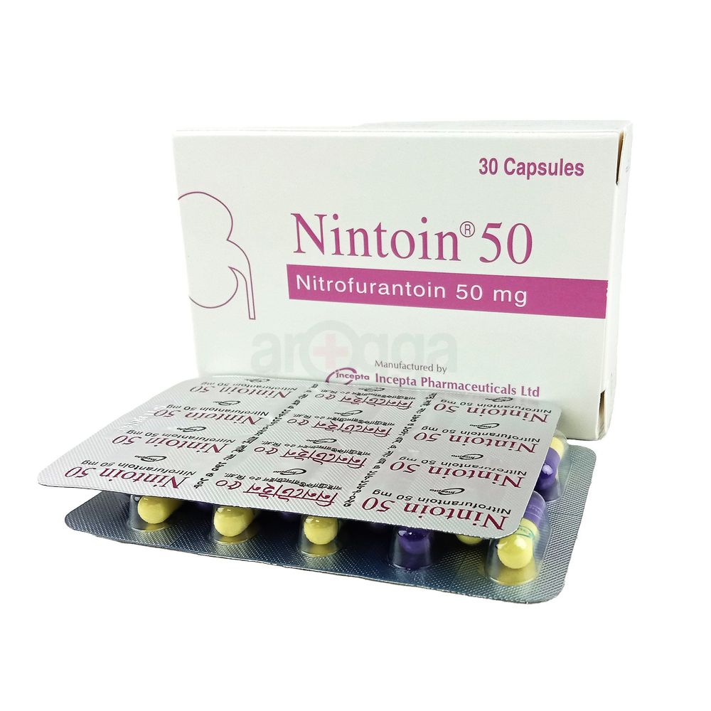 Nintoin 50mg Capsule - Arogga Online Pharmacy