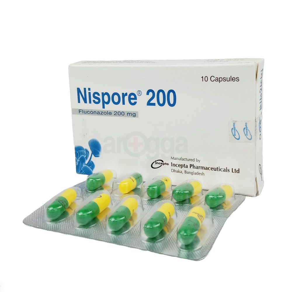 Nispore 200mg Capsule - Arogga Online Pharmacy