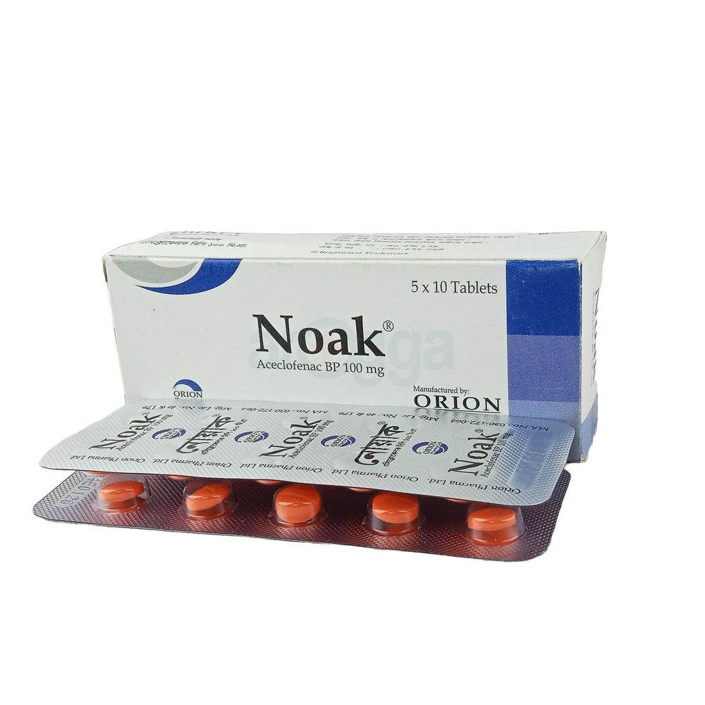 Noak 100mg Tablet - Arogga Online Pharmacy