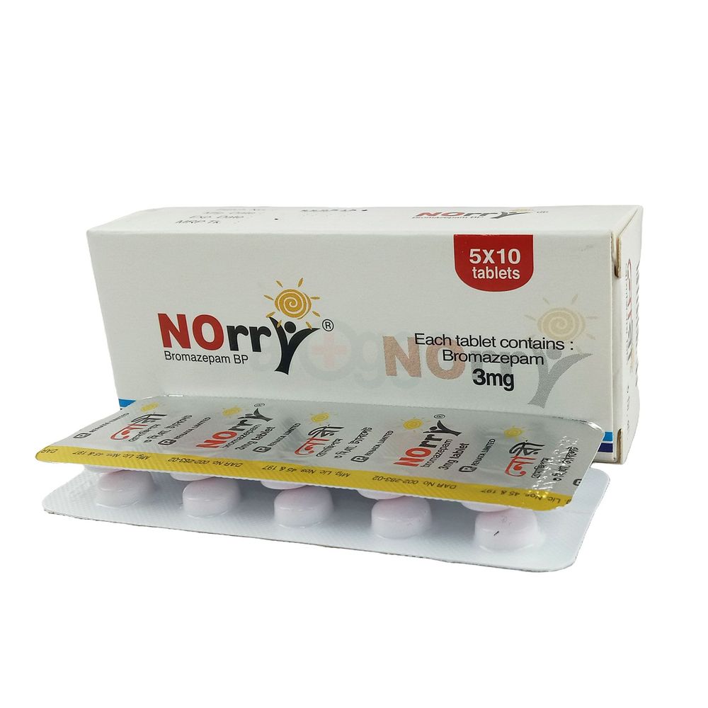 Norry 3mg Tablet - Arogga Online Pharmacy