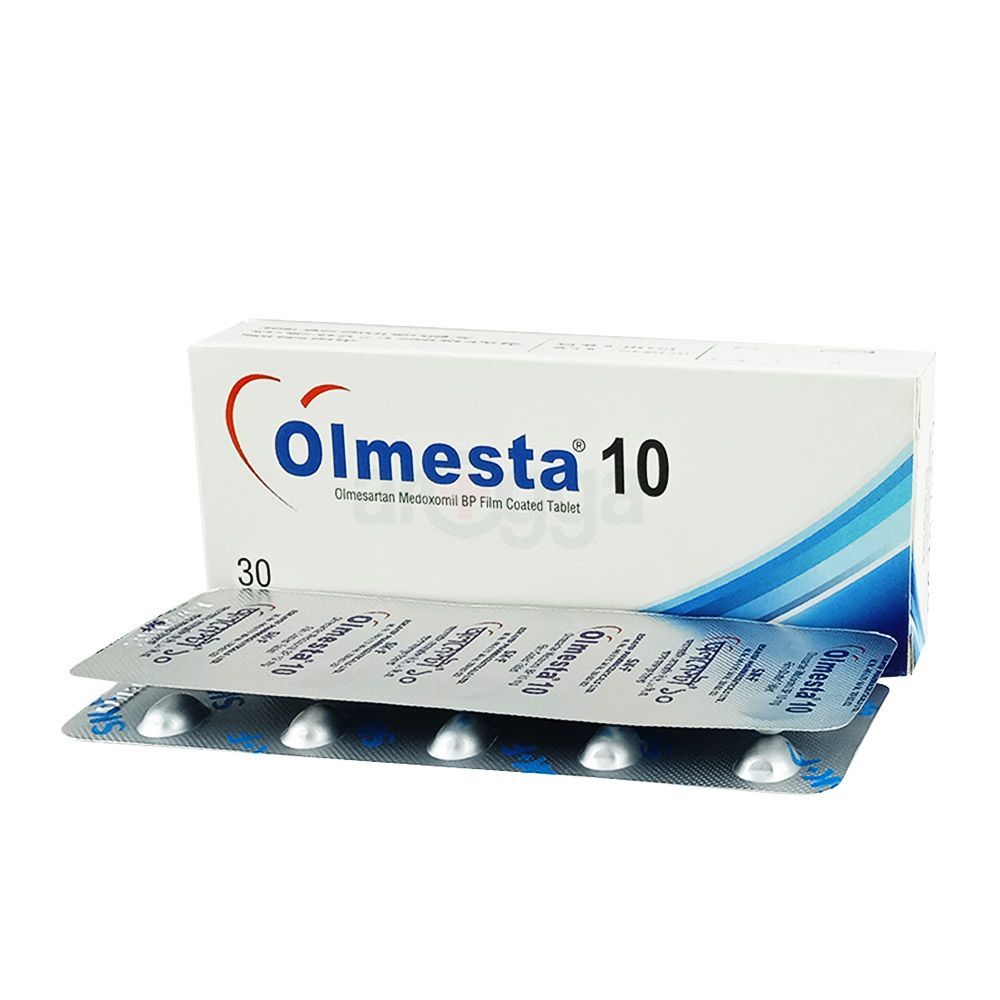 Olmesta 10mg Tablet - Arogga Online Pharmacy