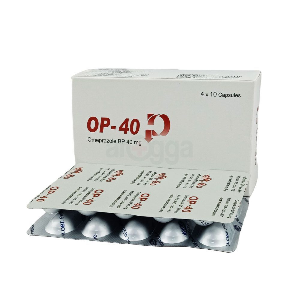 OP 40mg Capsule - Arogga Online Pharmacy