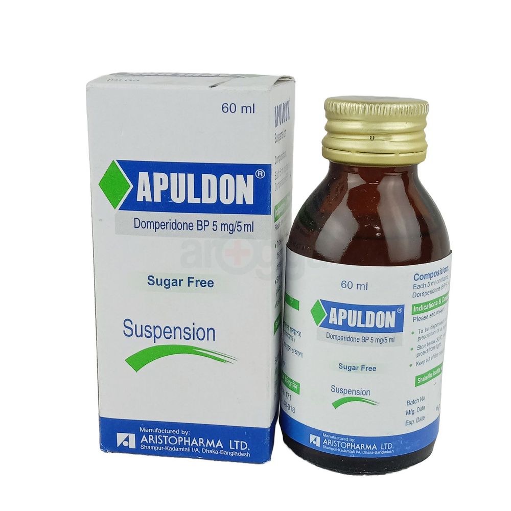 Apuldon 5mg/5ml Suspension - Arogga Online Pharmacy