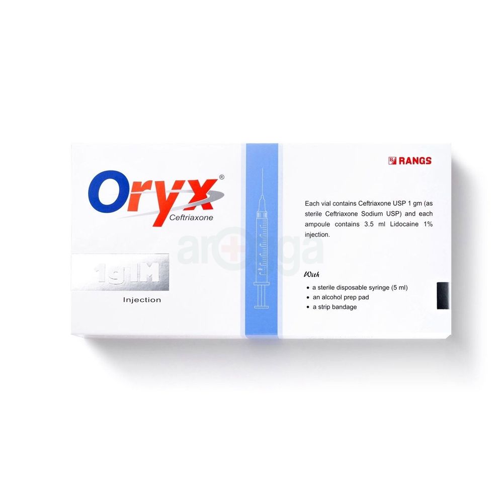 Oryx IM 1gm/vial Injection - Arogga Online Pharmacy