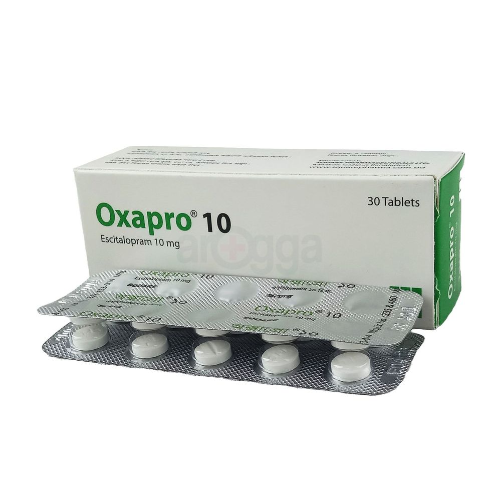 Oxapro 10mg Tablet - Arogga Online Pharmacy