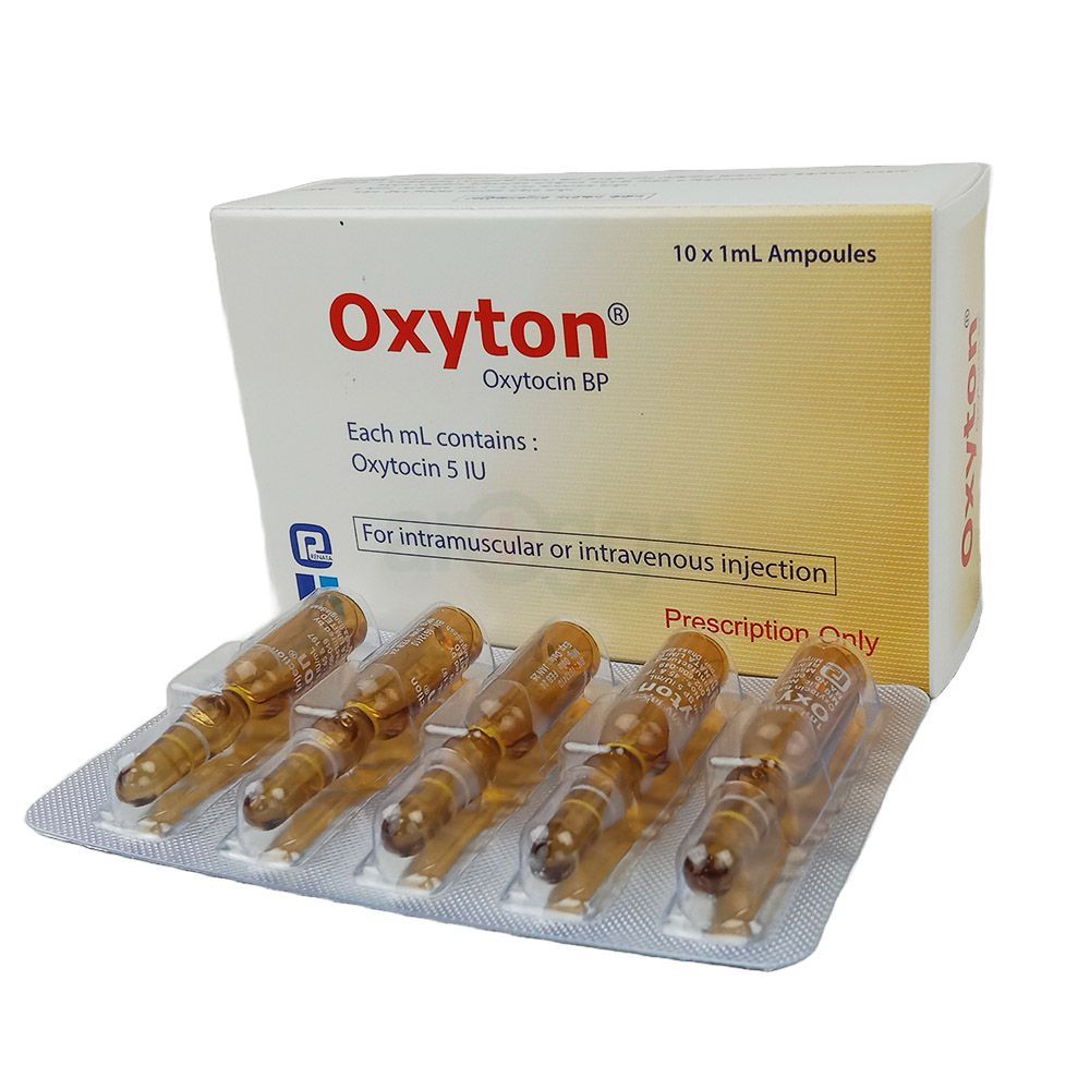 Oxyton Inj 5IU/ml Injection - Arogga Online Pharmacy