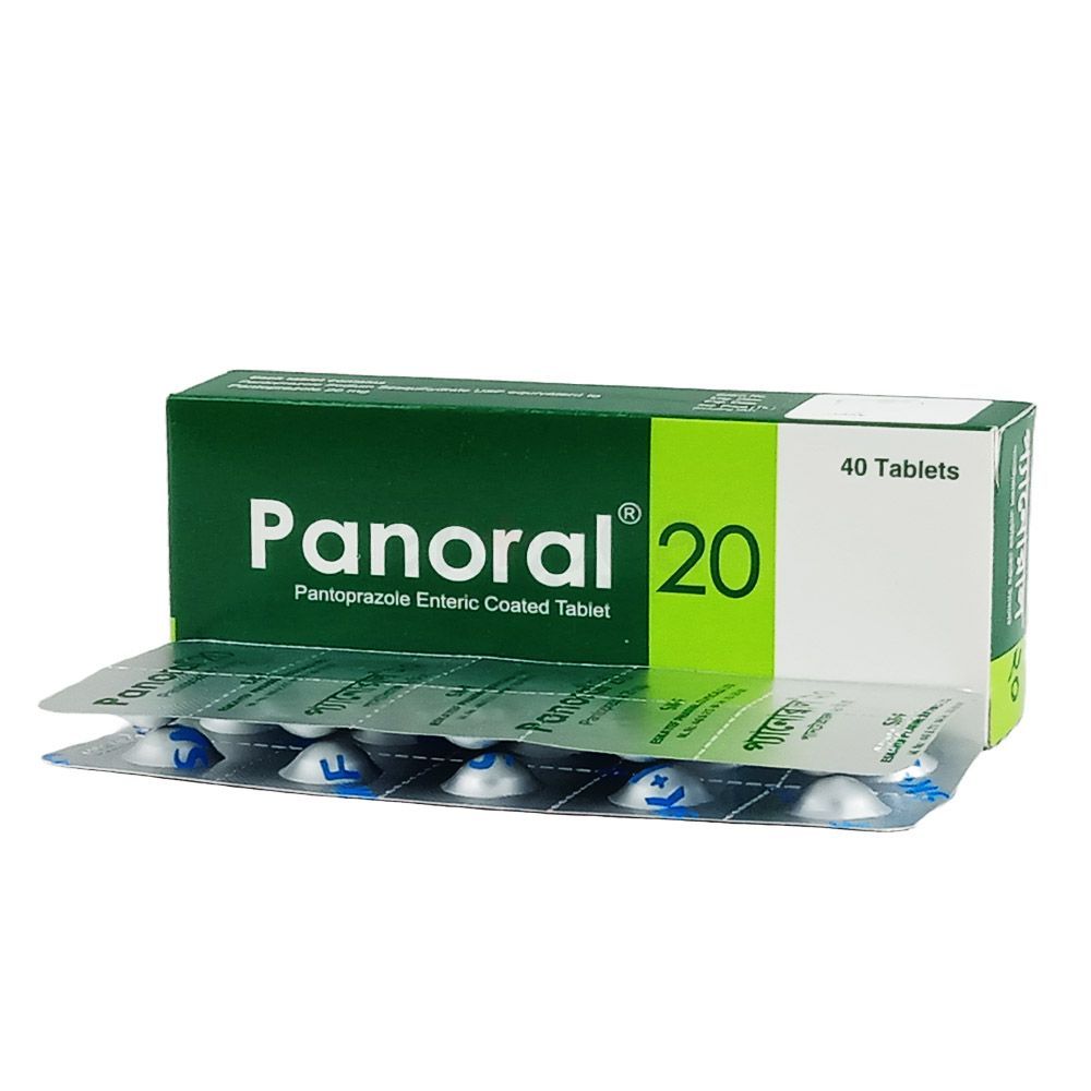 Panoral 20mg Tablet - Arogga Online Pharmacy