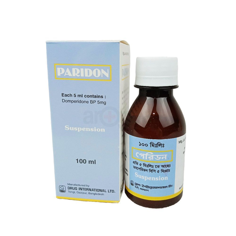 Paridon 5mg/5ml Suspension - Arogga Online Pharmacy