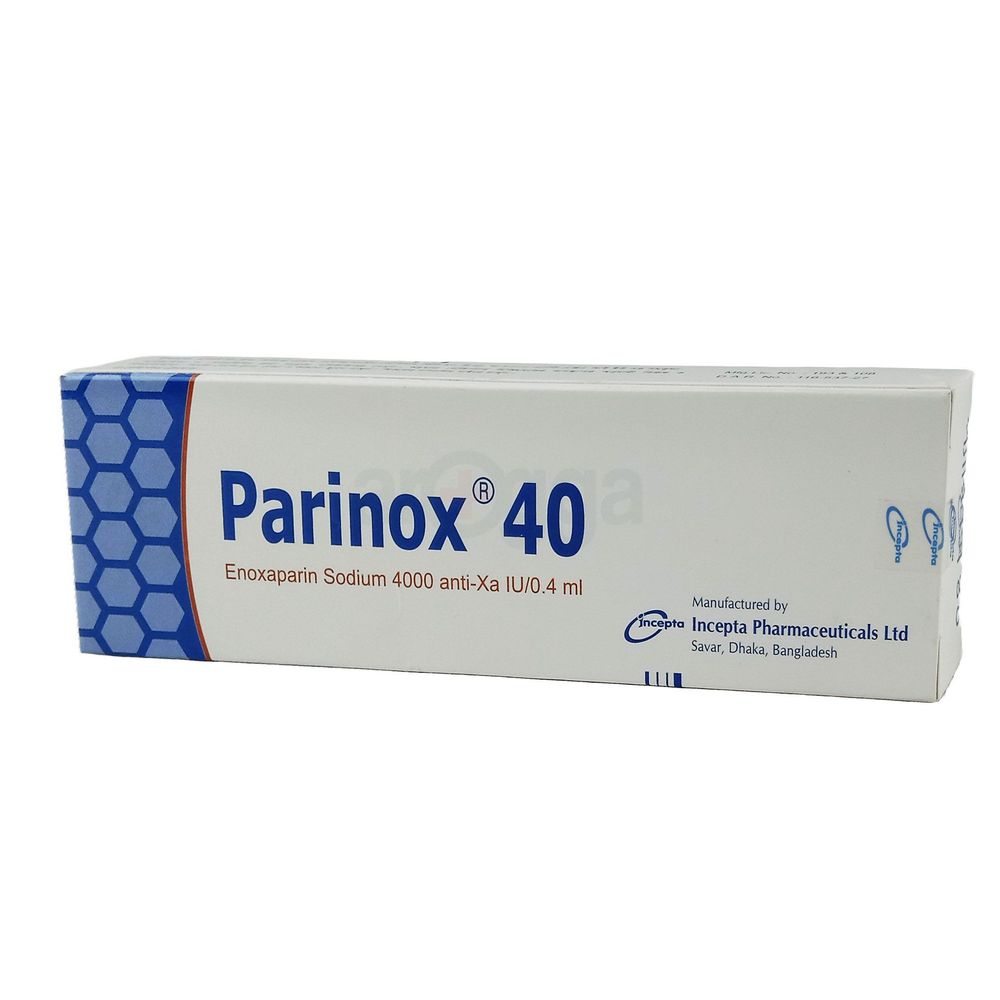 Parinox 40mg/0.4ml Injection - Arogga Online Pharmacy