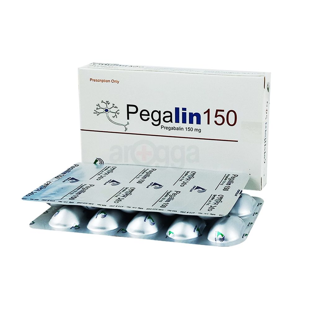 Pegalin 150mg Capsule - Arogga Online Pharmacy