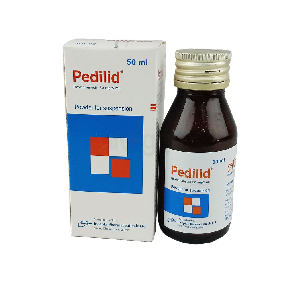 Pedilid 50mg/5ml Powder for Suspension - Arogga Online Pharmacy
