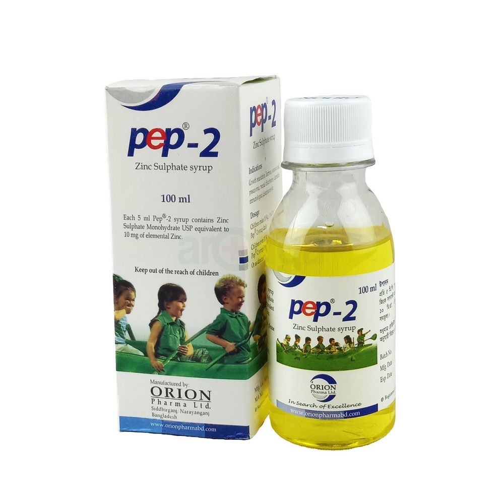Pep-2 10mg/5ml Syrup - Arogga Online Pharmacy