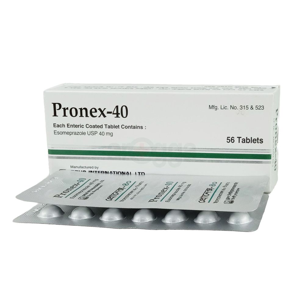 Pronex 40mg Tablet - Arogga Online Pharmacy