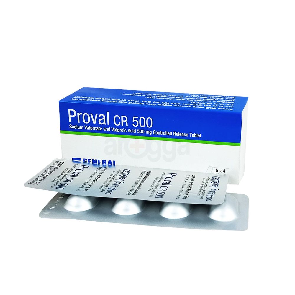 Proval CR 500mg Tablet - Arogga Online Pharmacy