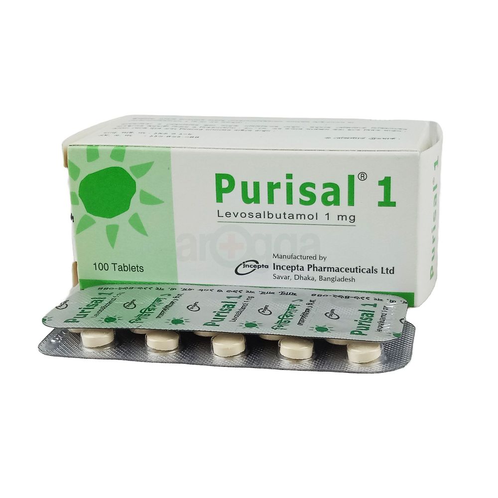 Purisal 1mg Tablet - Arogga Online Pharmacy