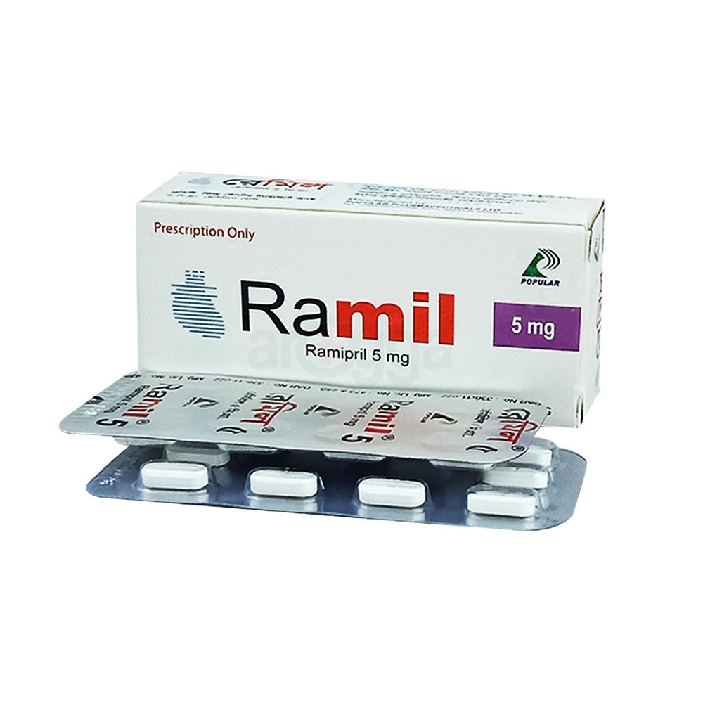 Ramil 5mg Tablet - Arogga Online Pharmacy