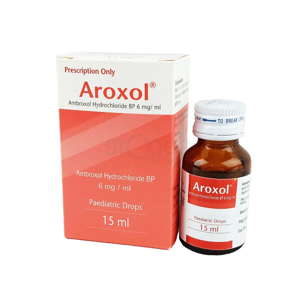 Aroxol PD 6mg/ml Pediatric Drops - Arogga Online Pharmacy