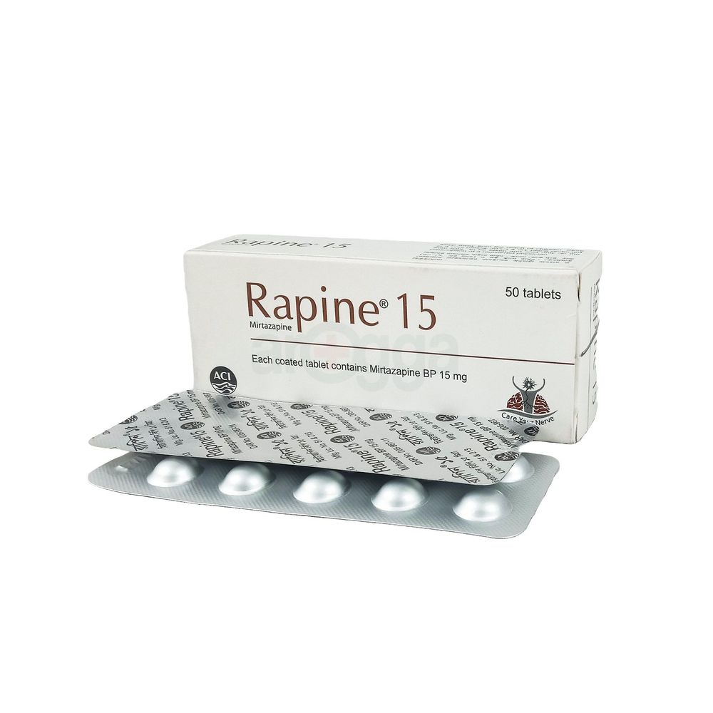 Rapine 15mg Tablet - Arogga Online Pharmacy