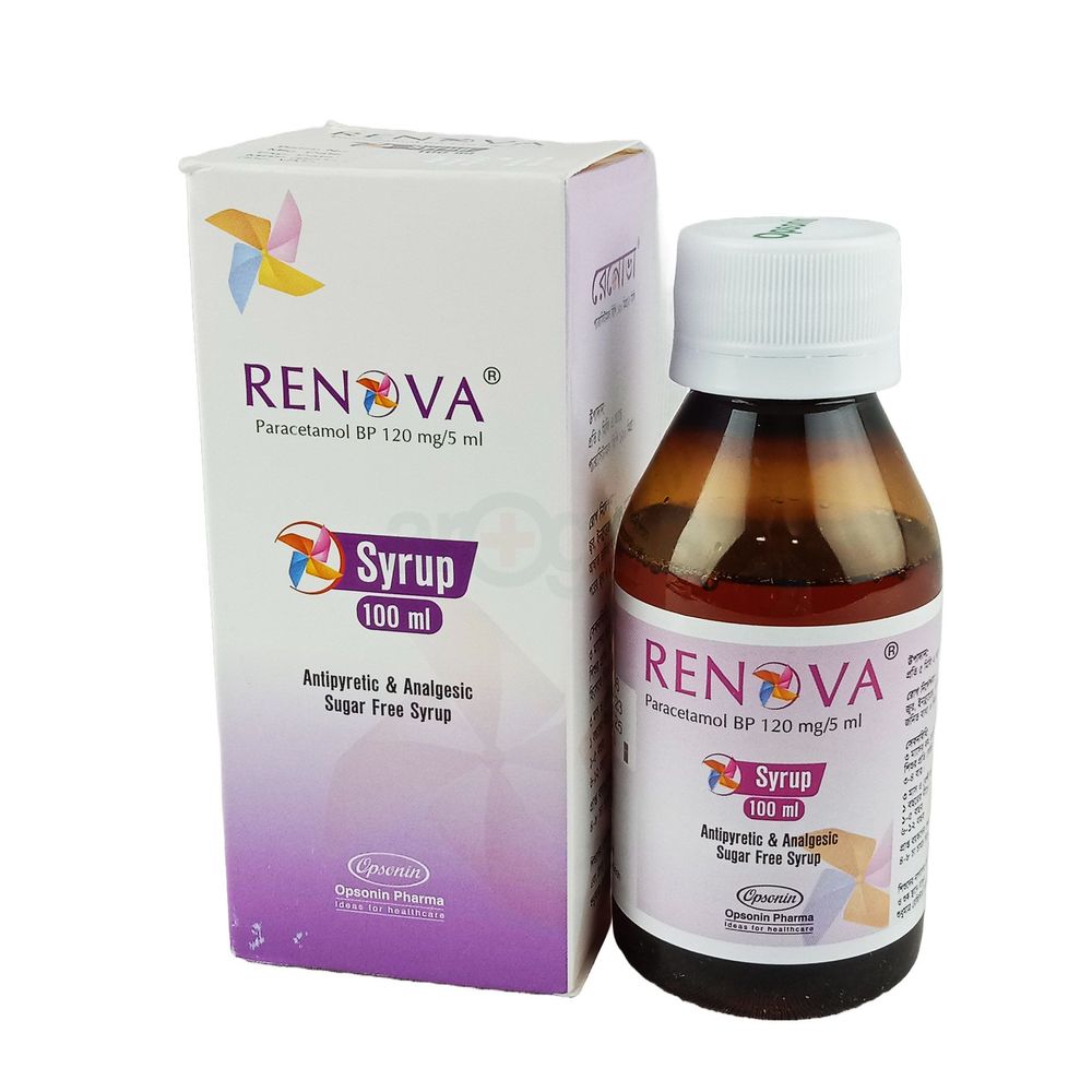 Renova 120mg/5ml Syrup - Arogga Online Pharmacy