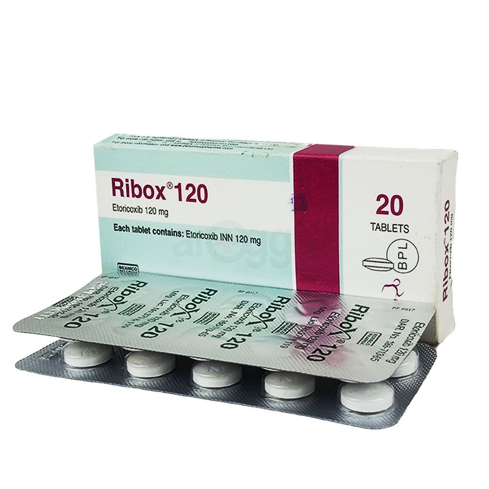 Ribox 120mg Tablet - Arogga Online Pharmacy