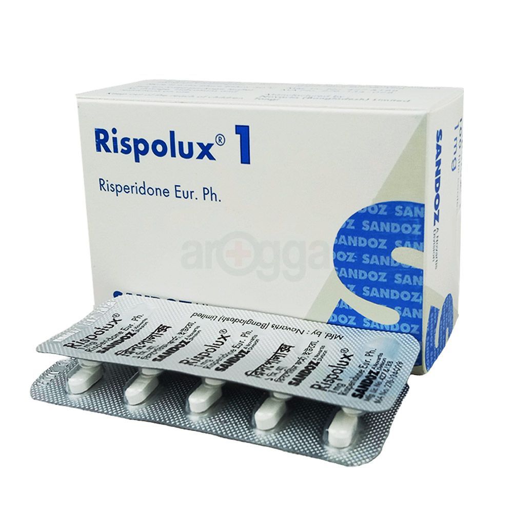 Rispolux 1mg Tablet - Arogga Online Pharmacy