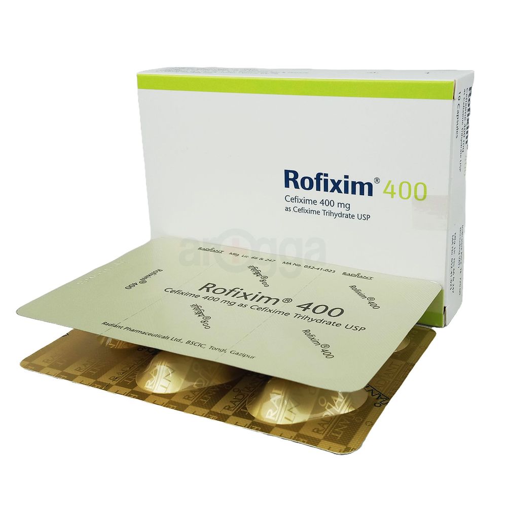 Rofixim 400mg Capsule - Arogga Online Pharmacy