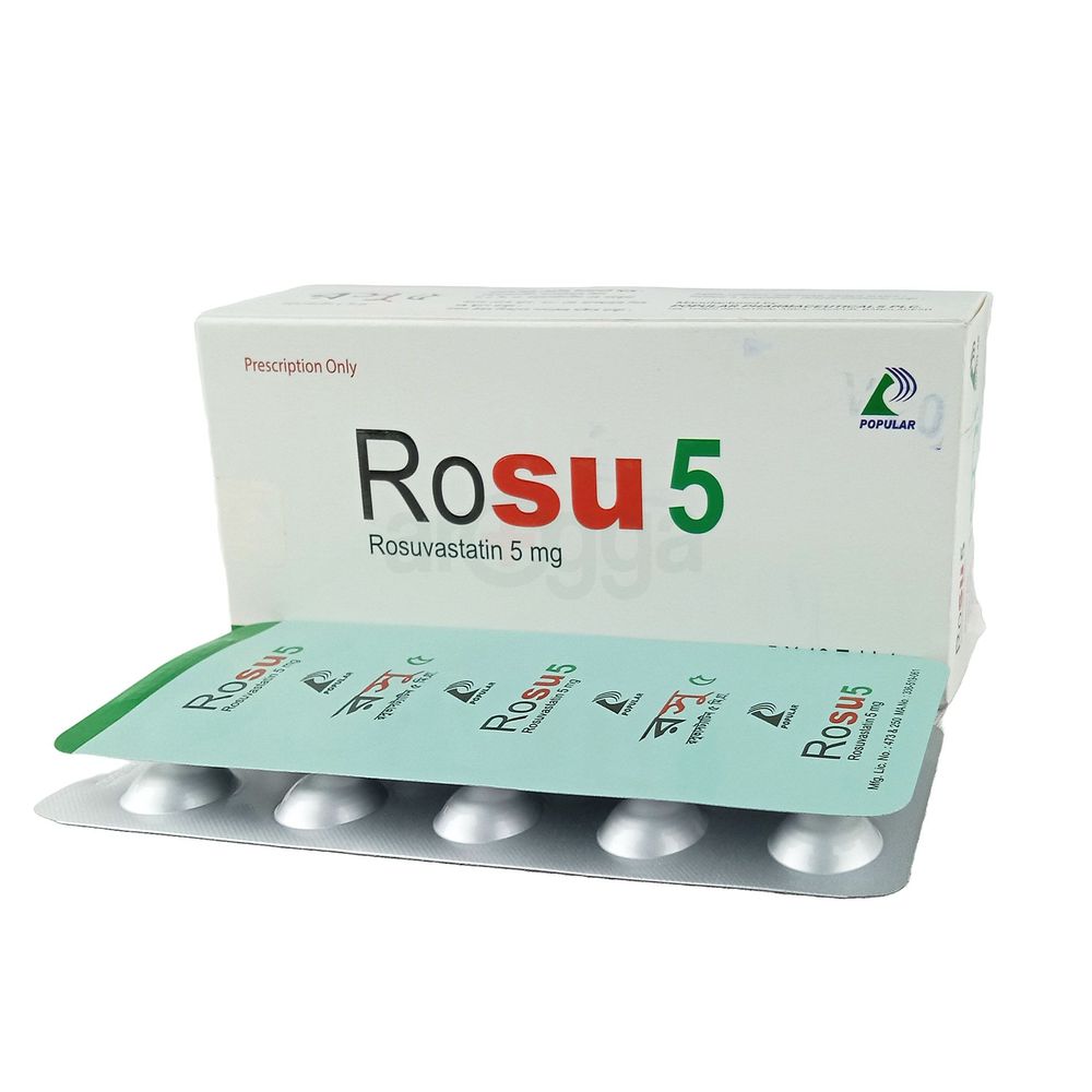 Rosu 5mg Tablet - Arogga Online Pharmacy