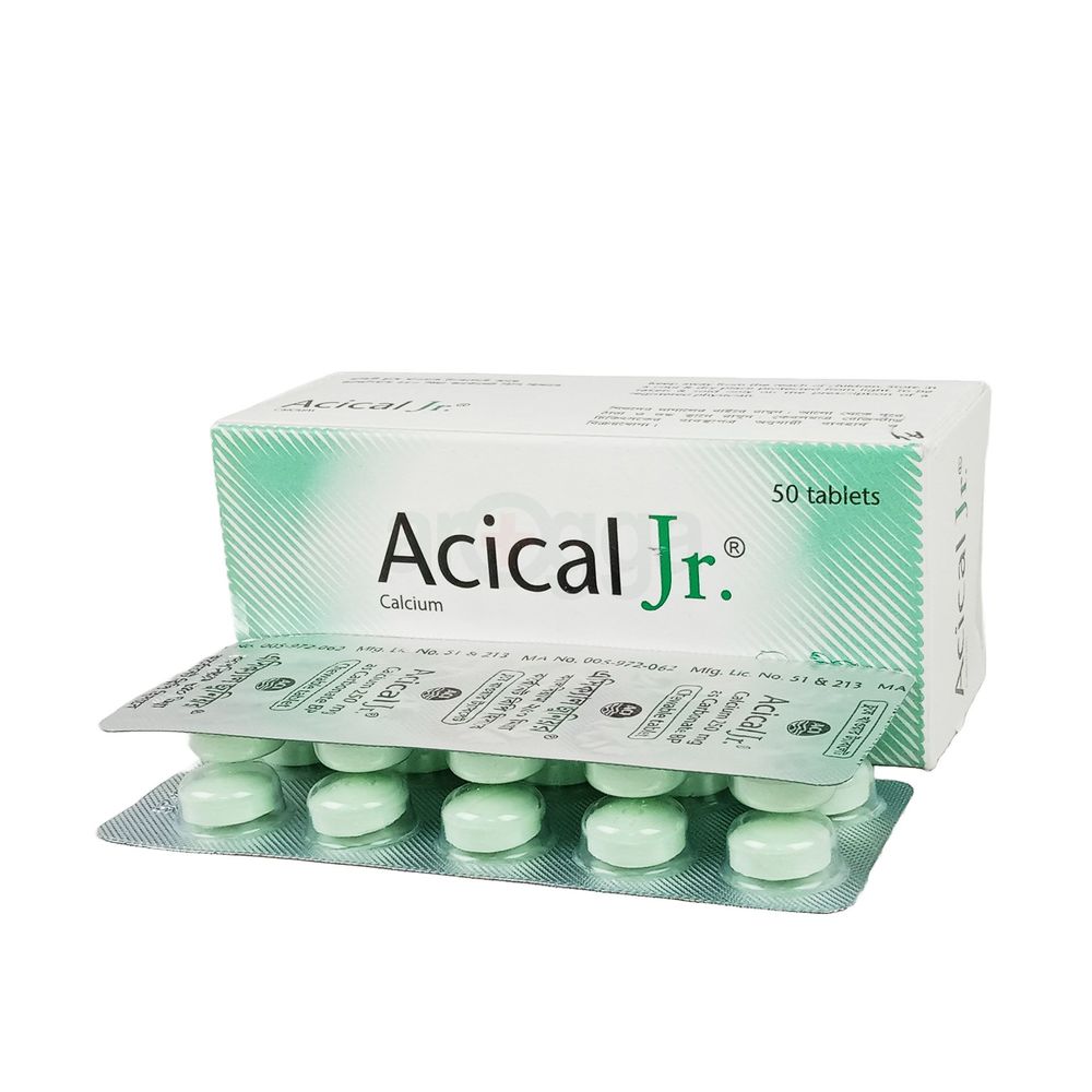Acical JR 250mg Tablet - Arogga Online Pharmacy