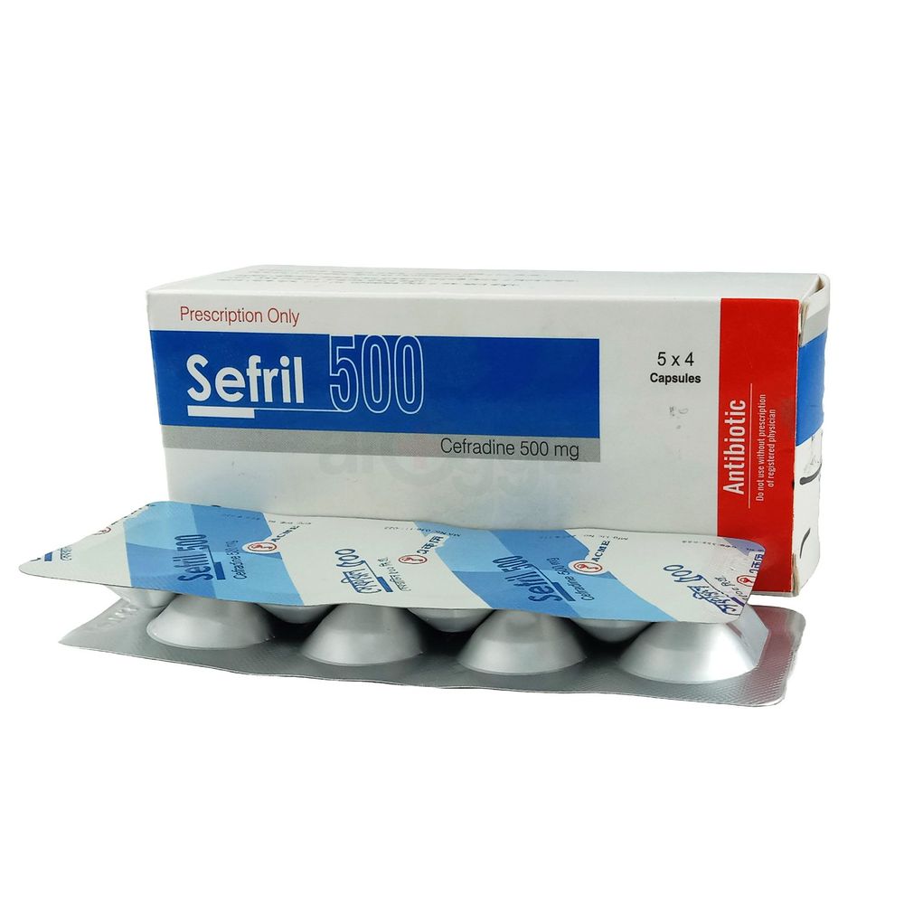 Sefril 500mg Capsule - Arogga Online Pharmacy