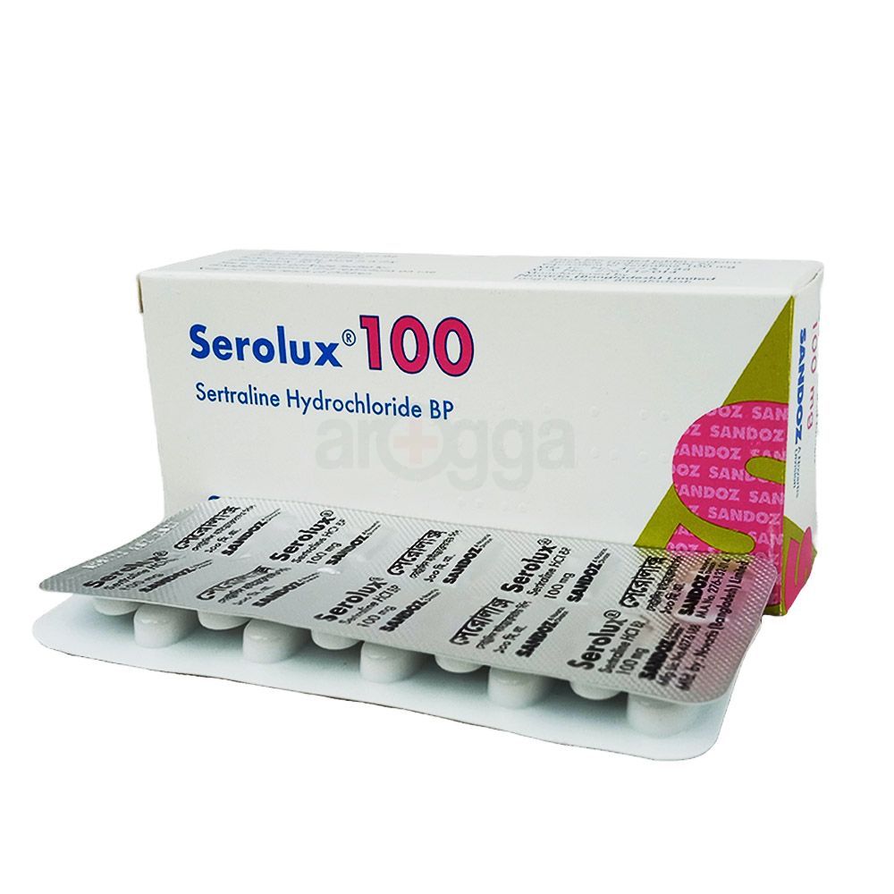 Serolux 100mg Tablet - Arogga Online Pharmacy