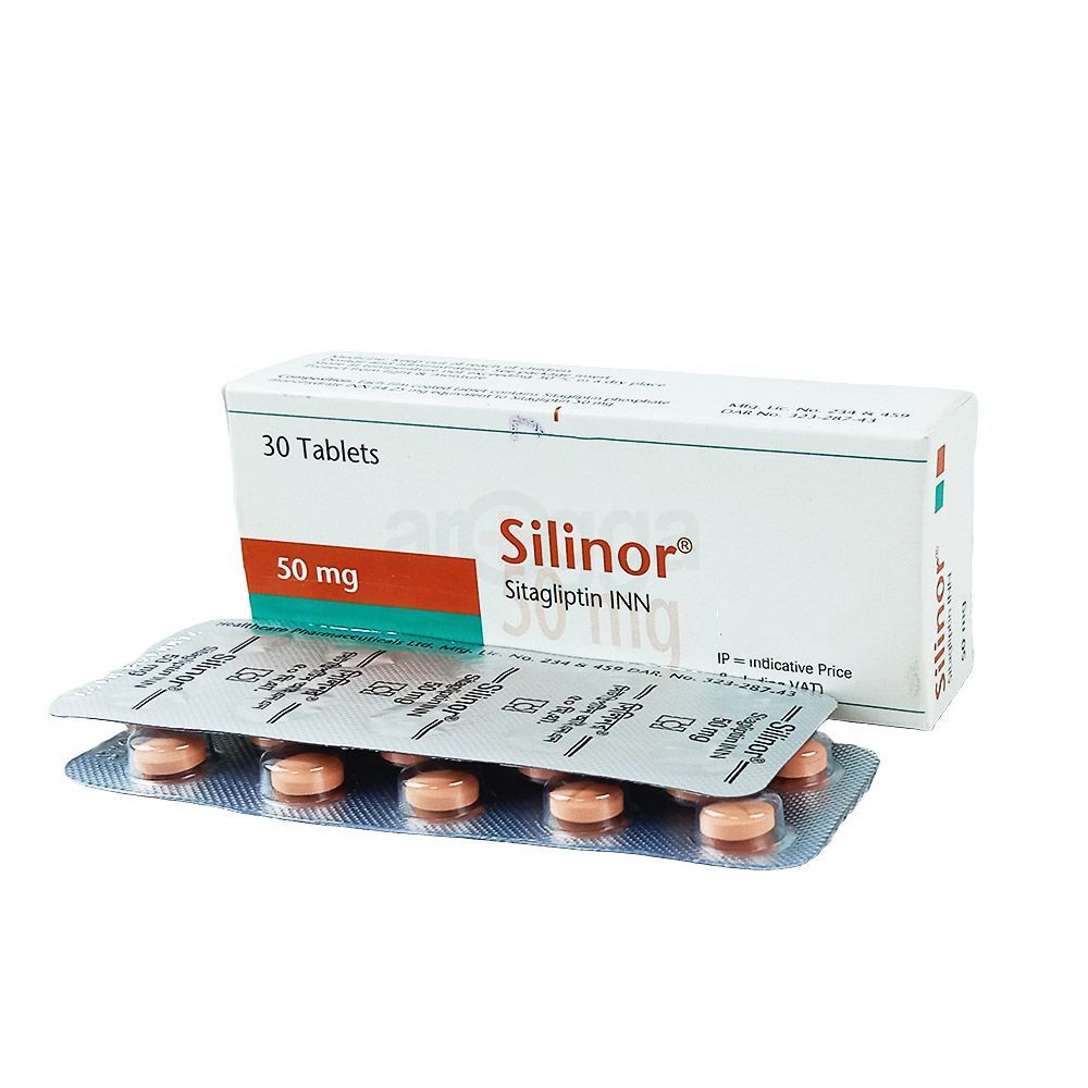 Silinor 50mg Tablet - Arogga Online Pharmacy