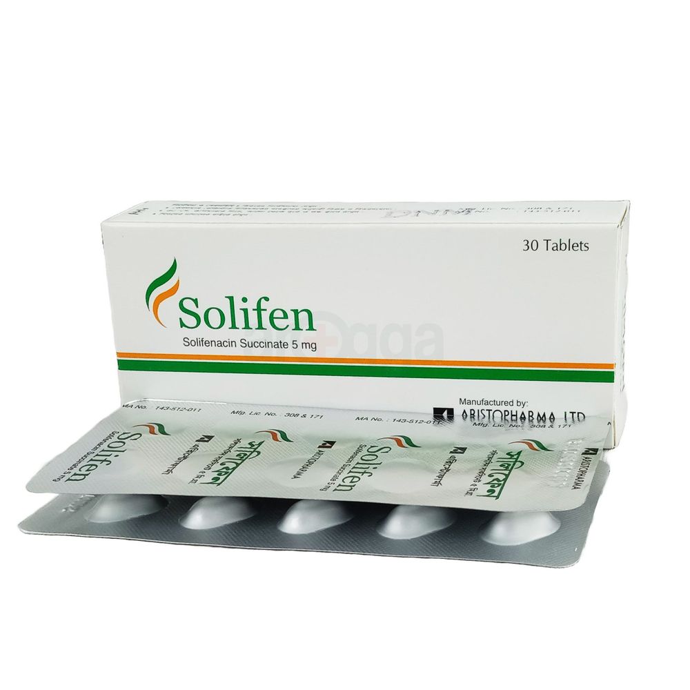 Solifen 5mg Tablet - Arogga Online Pharmacy