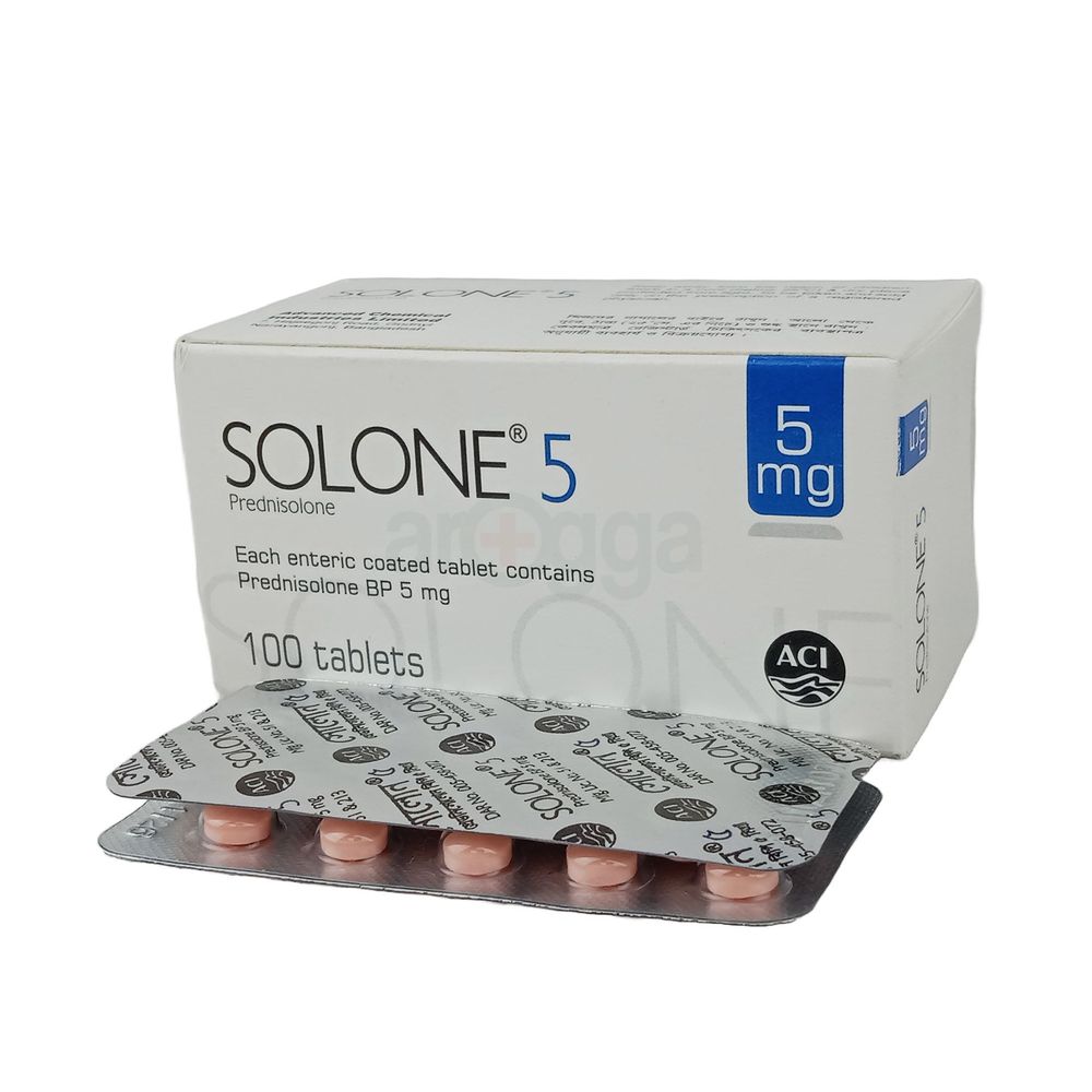 Solone 5mg Tablet - Arogga Online Pharmacy