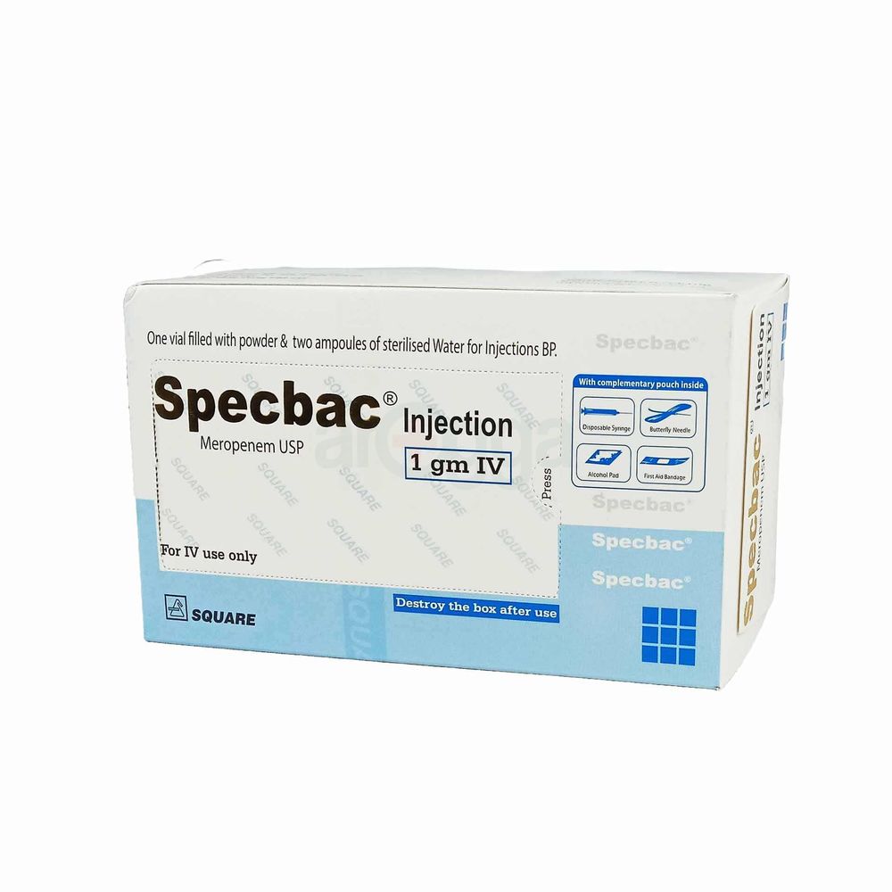 Specbac 1gm/vial Injection - Arogga Online Pharmacy