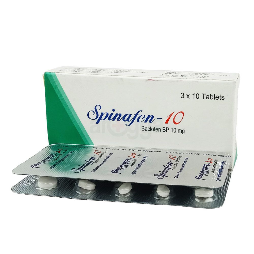 Spinafen 10mg Tablet - Arogga Online Pharmacy