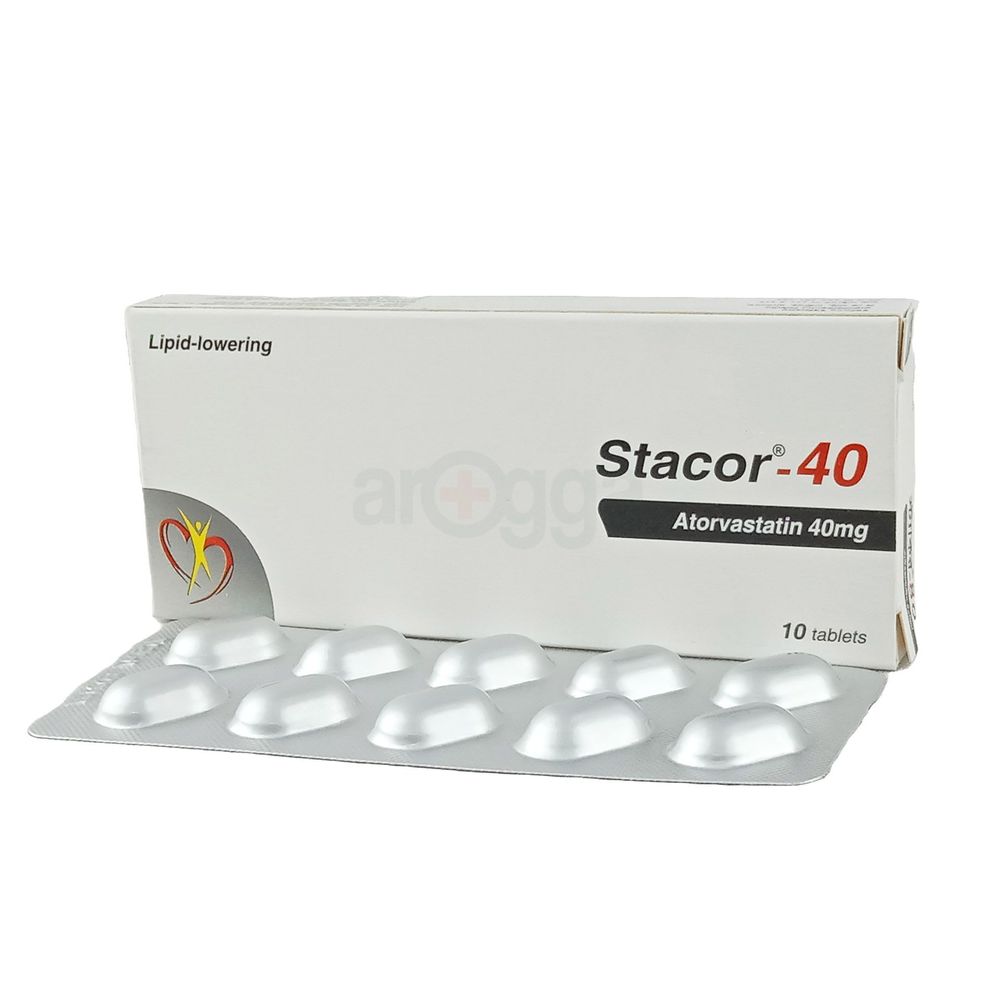 Stacor 40mg Tablet - Arogga Online Pharmacy
