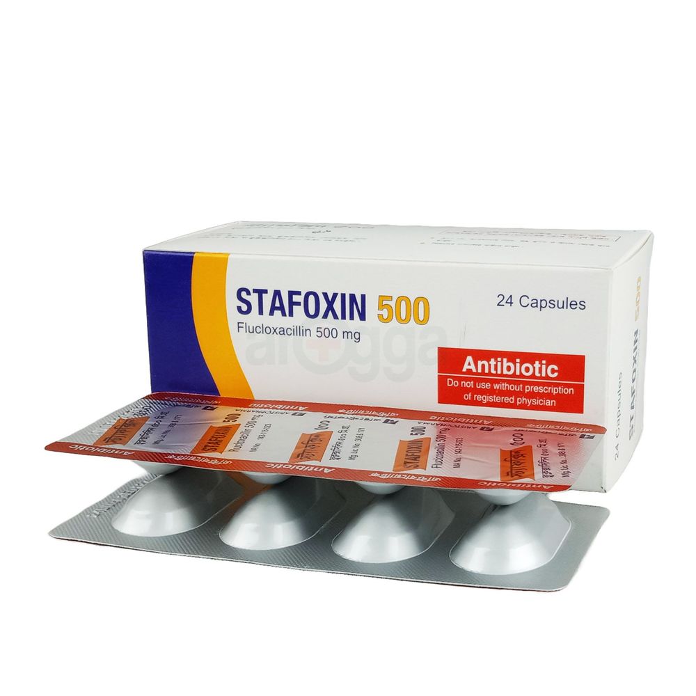 Stafoxin 500mg Capsule - Arogga Online Pharmacy