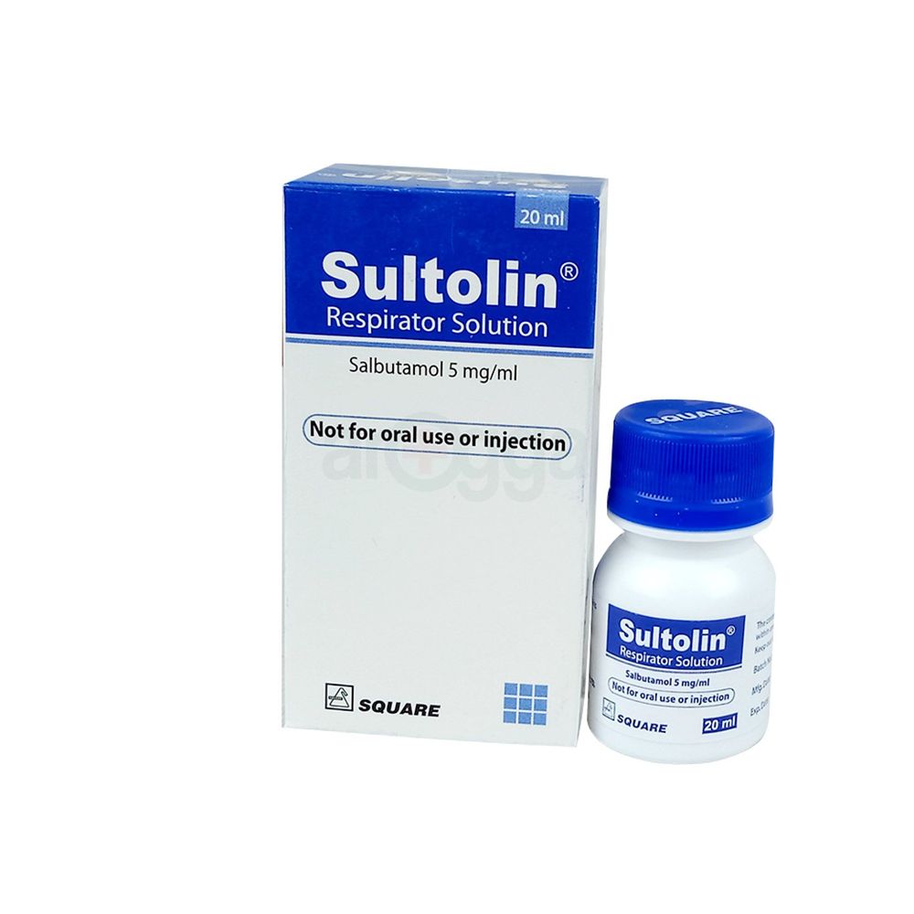 Sultolin Resperitory Solution 5mg/ml Solution - Arogga Online Pharmacy