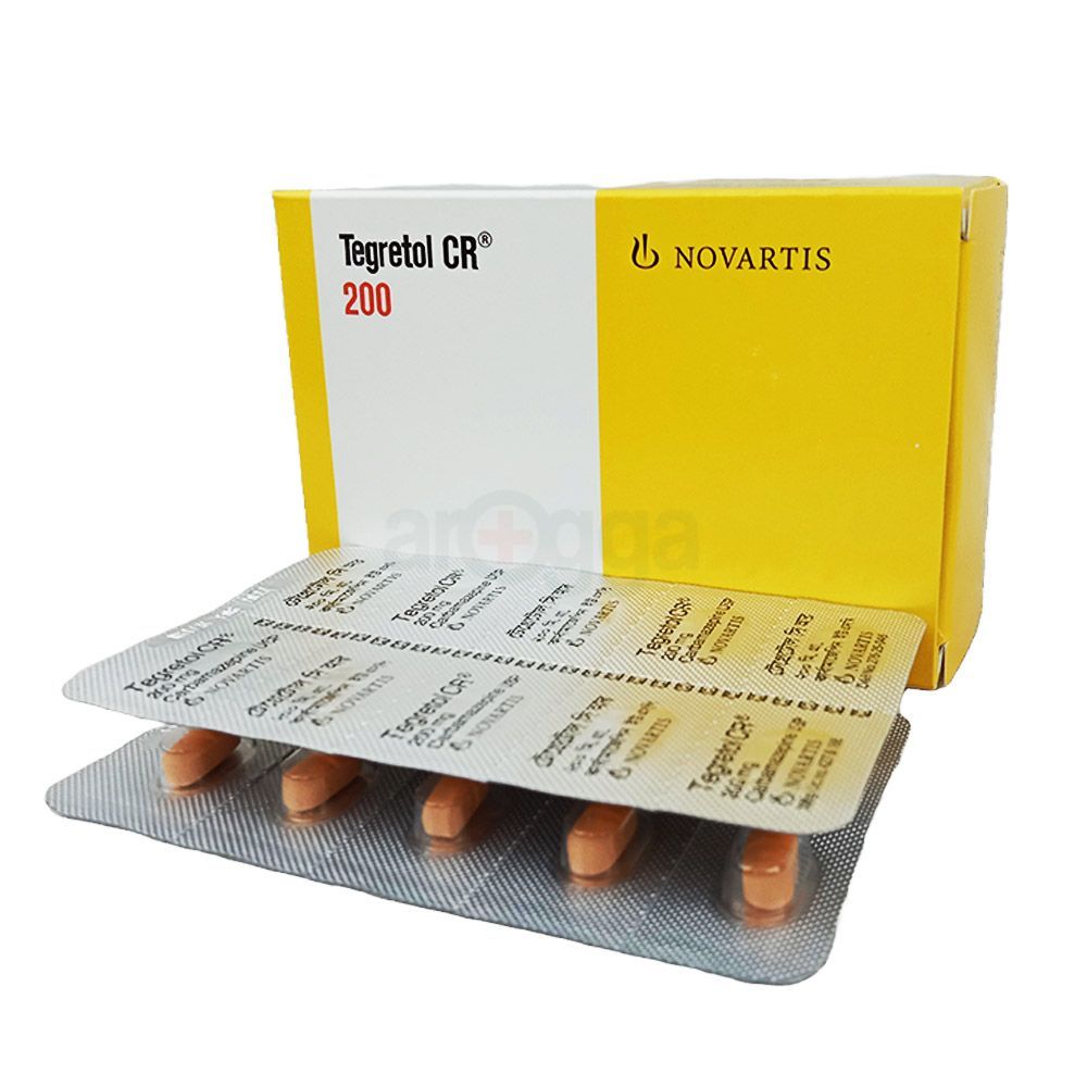 Tegretol CR 200mg Tablet - Arogga Online Pharmacy