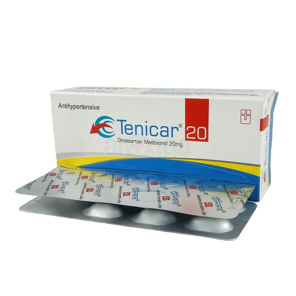 Tenicar 20mg Tablet - Arogga Online Pharmacy