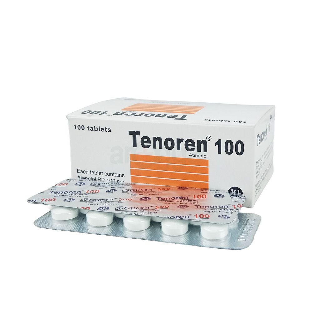Tenoren 100mg Tablet - Arogga Online Pharmacy