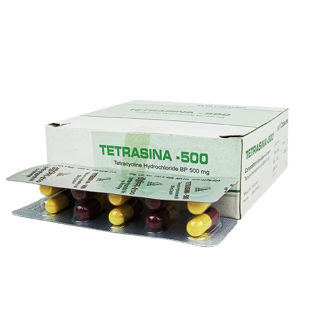 Tetrasina 500mg Capsule - Arogga Online Pharmacy