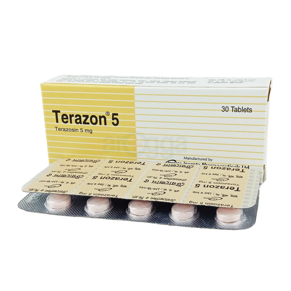 Terazon 5mg Tablet - Arogga Online Pharmacy