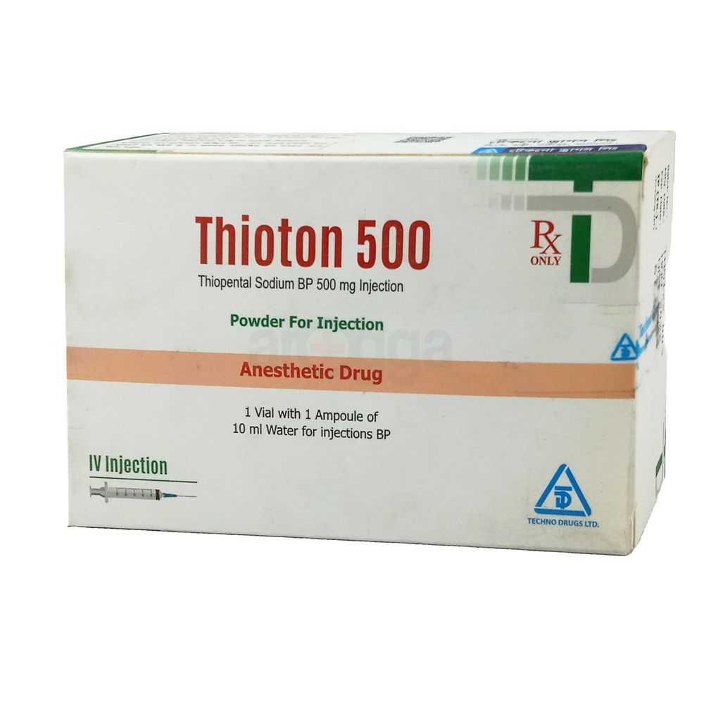 Thioton 500mg Injection - Arogga Online Pharmacy