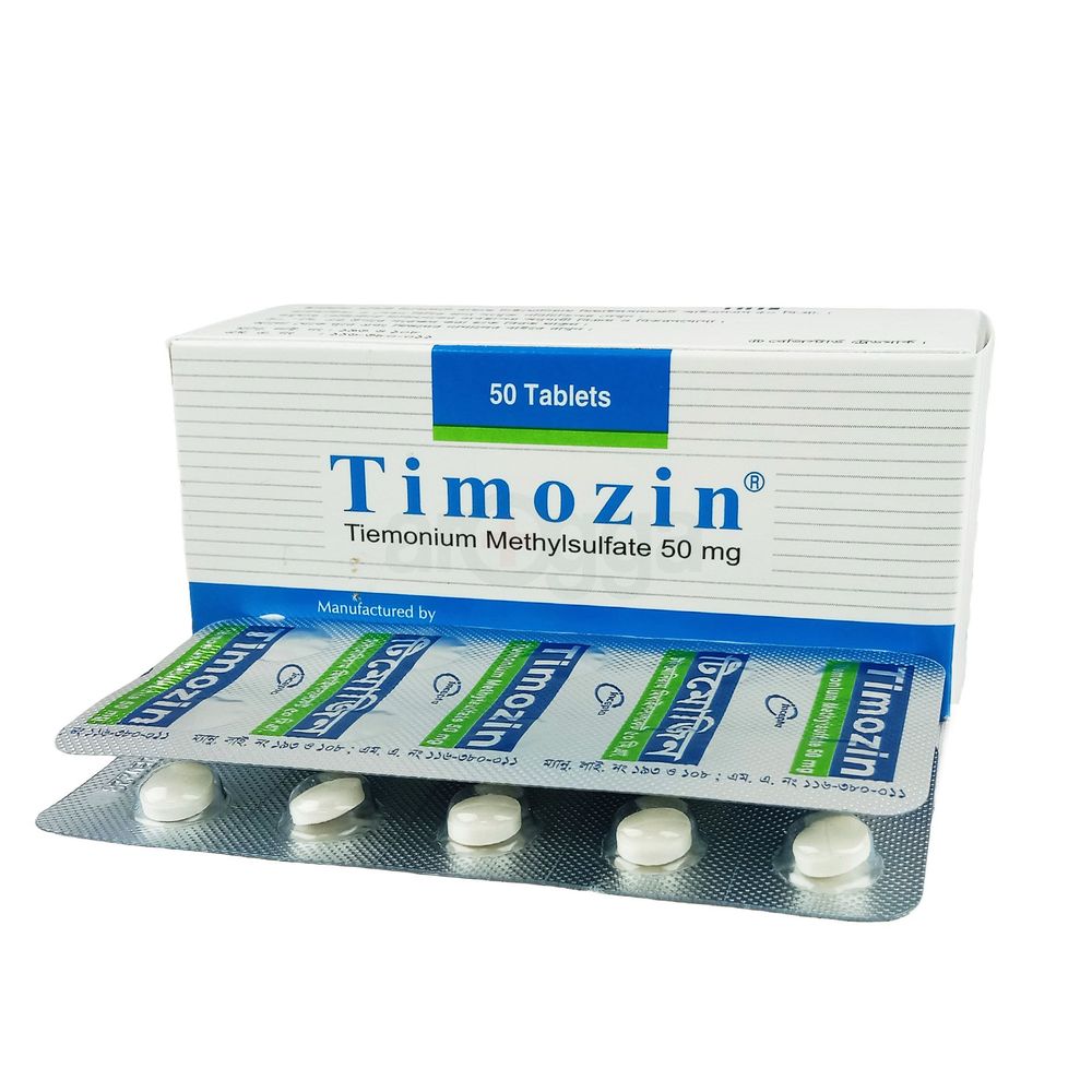 Timozin 50mg Tablet - Arogga Online Pharmacy