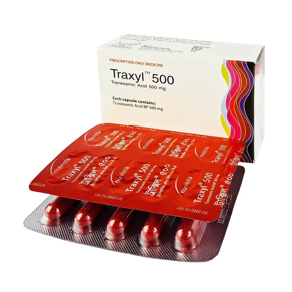 Traxyl 500 price in Bangladesh | Arogga Online Pharmacy