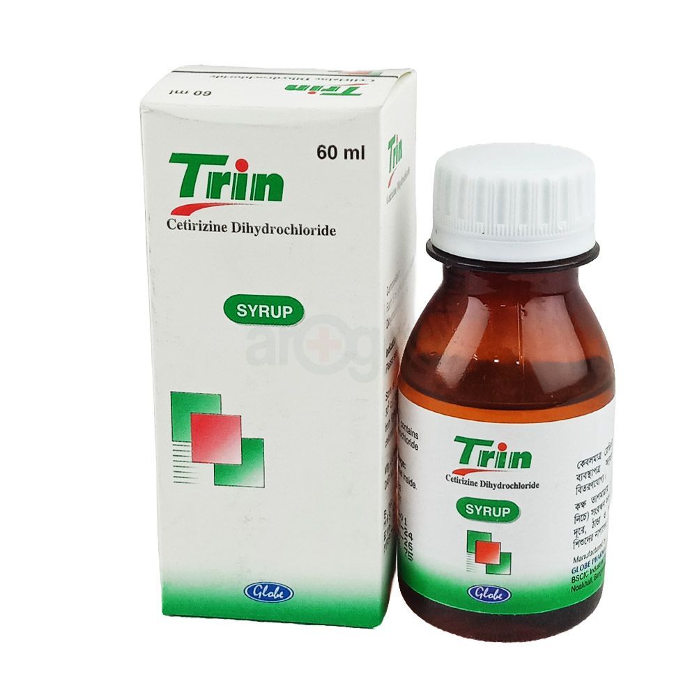 Trin 5mg/5ml Syrup - Arogga Online Pharmacy
