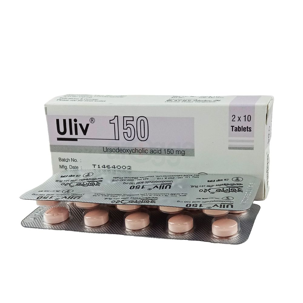 Uliv 150mg Tablet - Arogga Online Pharmacy